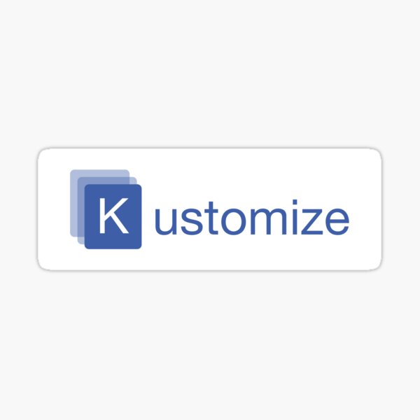 "Kustomize - Kubernetes native configuration management" Sticker for ...