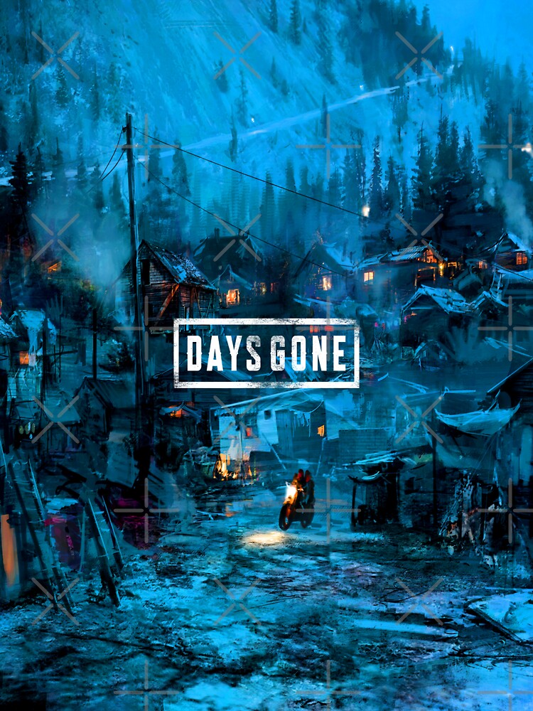 " The Days are Gone Artwork 6" Sticker for Sale by kasixudesigns ...