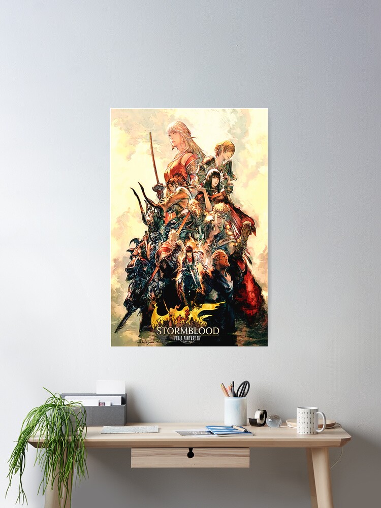 "ffxiv stormblood" Poster for Sale by kwenzzatls | Redbubble