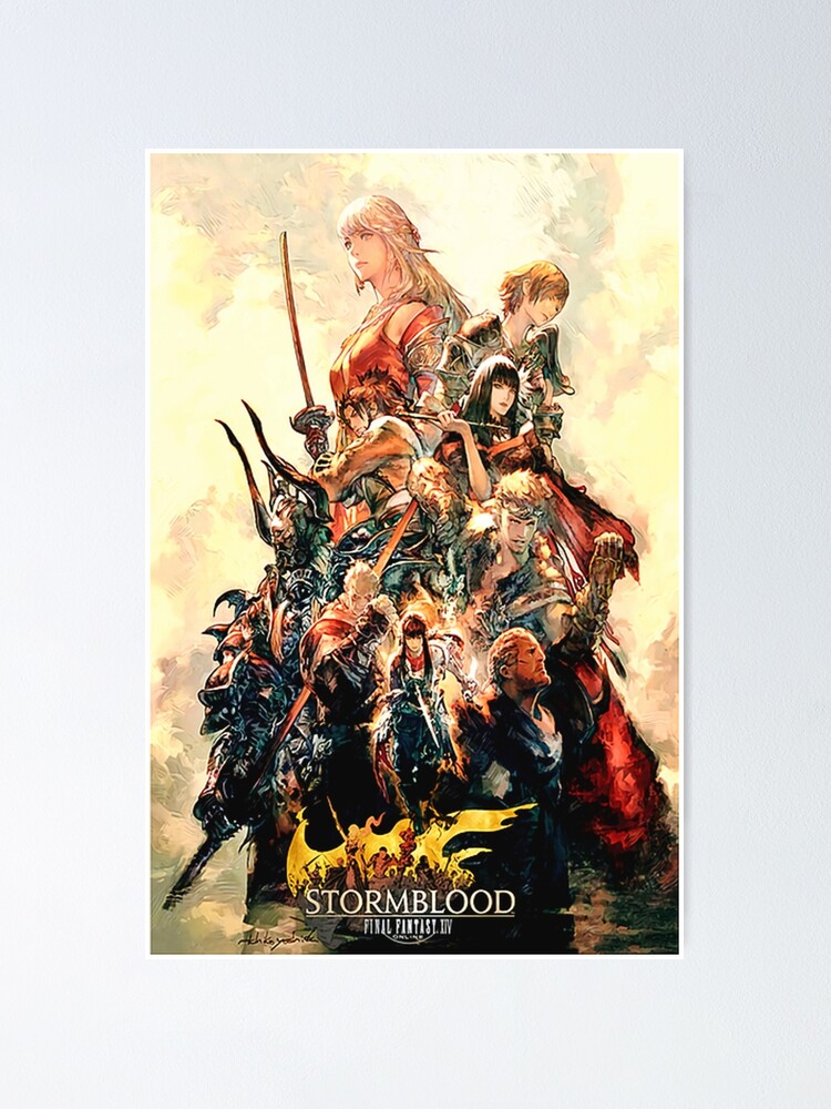 "ffxiv stormblood" Poster for Sale by kwenzzatls | Redbubble
