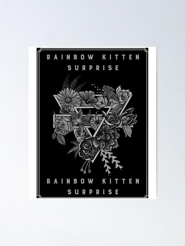"Band Kitten Tour Rainbow Surprise Music " Poster for Sale by ...