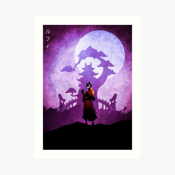 "One Piece Luffy Wano" Art Print for Sale by JaredWiseman | Redbubble