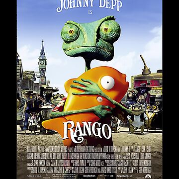 "Movie Poster Merchandise Rango" Poster for Sale by elmafuentesz ...