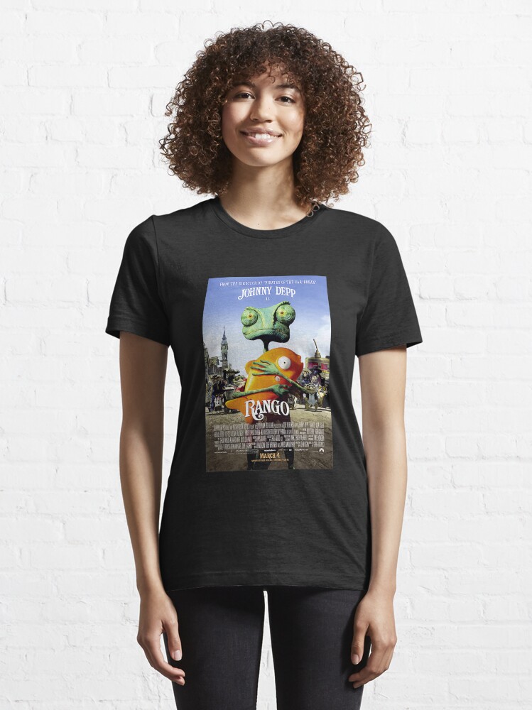 "Movie Poster Merchandise Rango" T-shirt for Sale by elmafuentesz ...