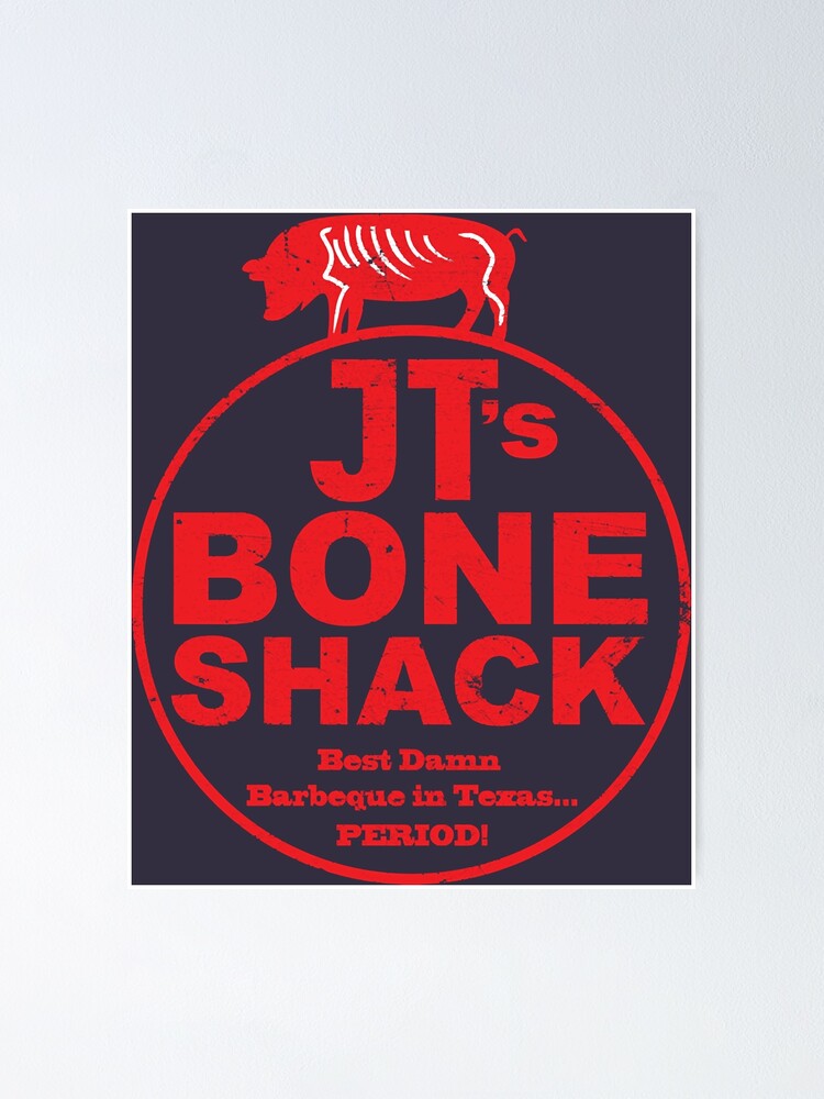 "Planet Terror Bloodthirsty Jt'S Bone Shack Bbq Classic Fans" Poster ...