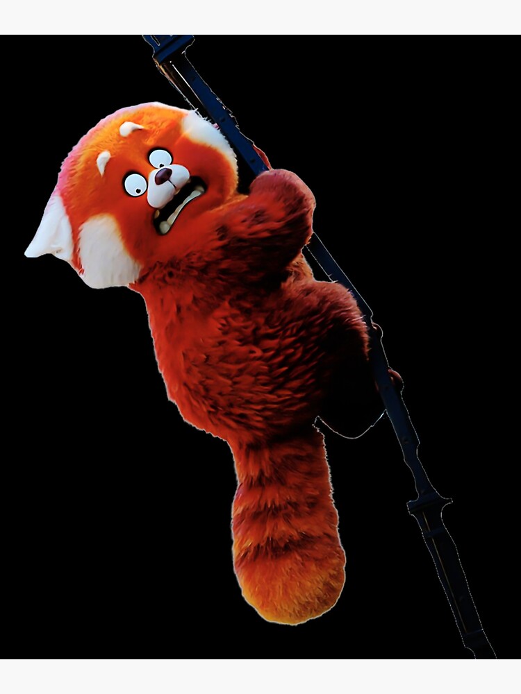 "Turning Red - Falling Panda" Poster for Sale by Kittyoseph | Redbubble