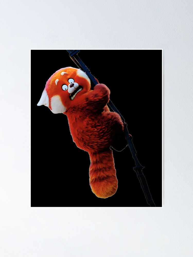 "Turning Red - Falling Panda" Poster for Sale by Kittyoseph | Redbubble
