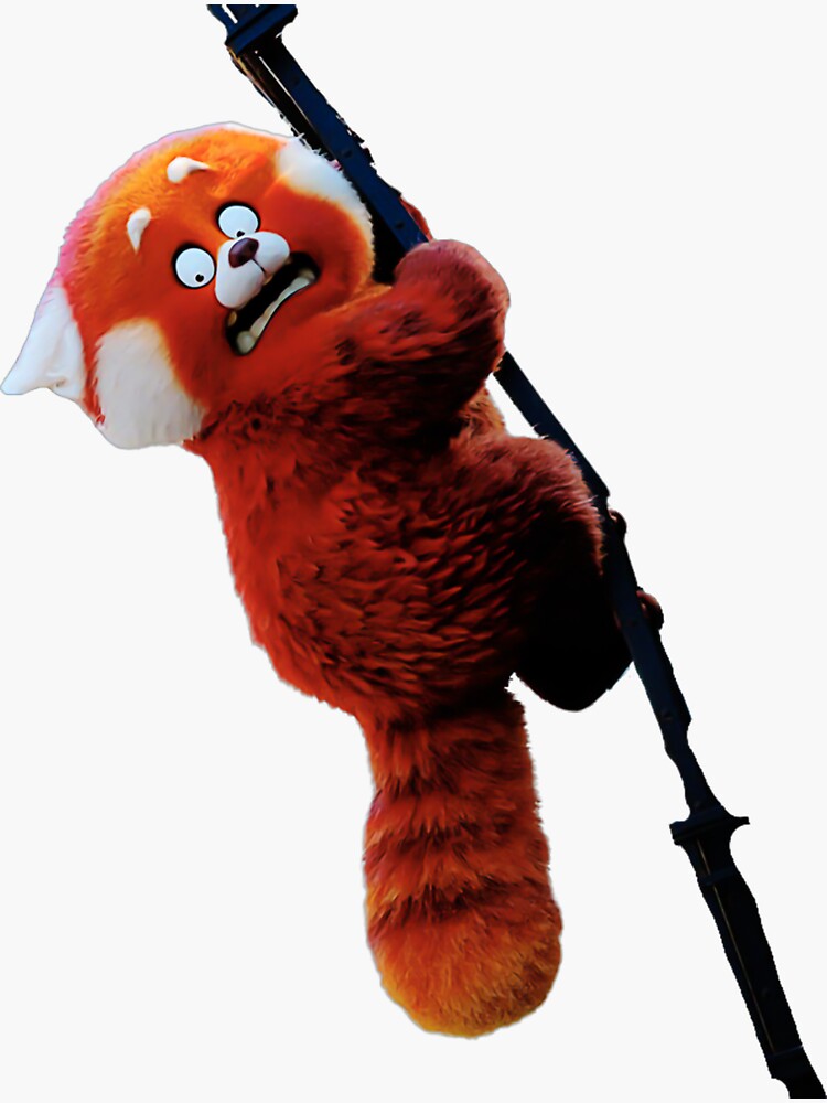 "Turning Red - Falling Panda" Sticker for Sale by Kittyoseph | Redbubble