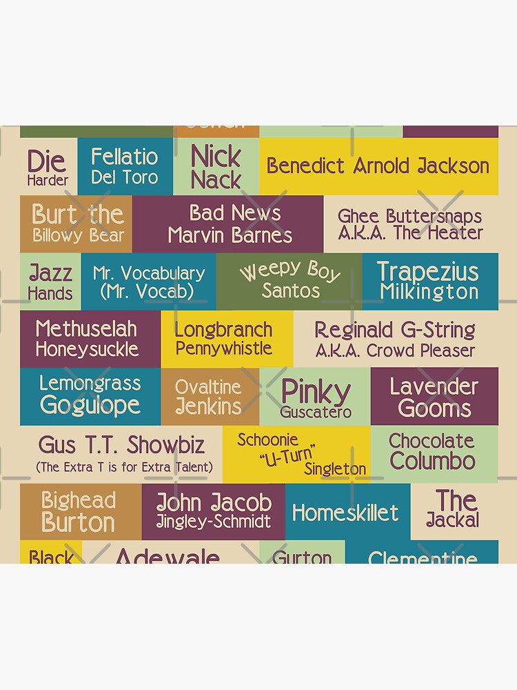 "Burton Guster AKA..." Mouse Pad for Sale by unhingedheather | Redbubble