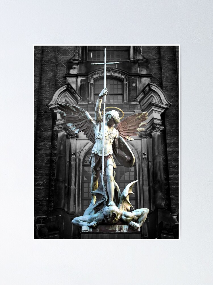 "St. Michael the Archangel" Poster by zeiglercarroll | Redbubble