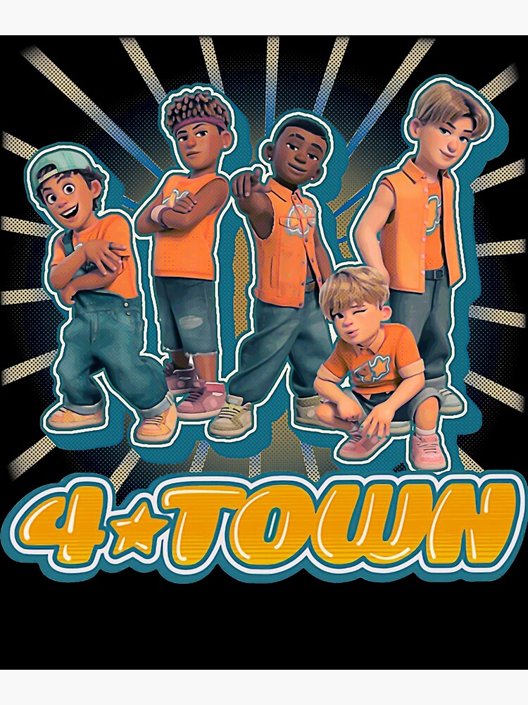 "Turning Red 4TOWN Turning Red" Poster for Sale by Kittyoseph | Redbubble