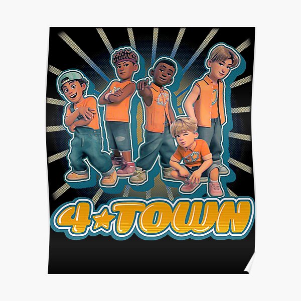 "Turning Red 4TOWN Turning Red" Poster for Sale by Kittyoseph | Redbubble