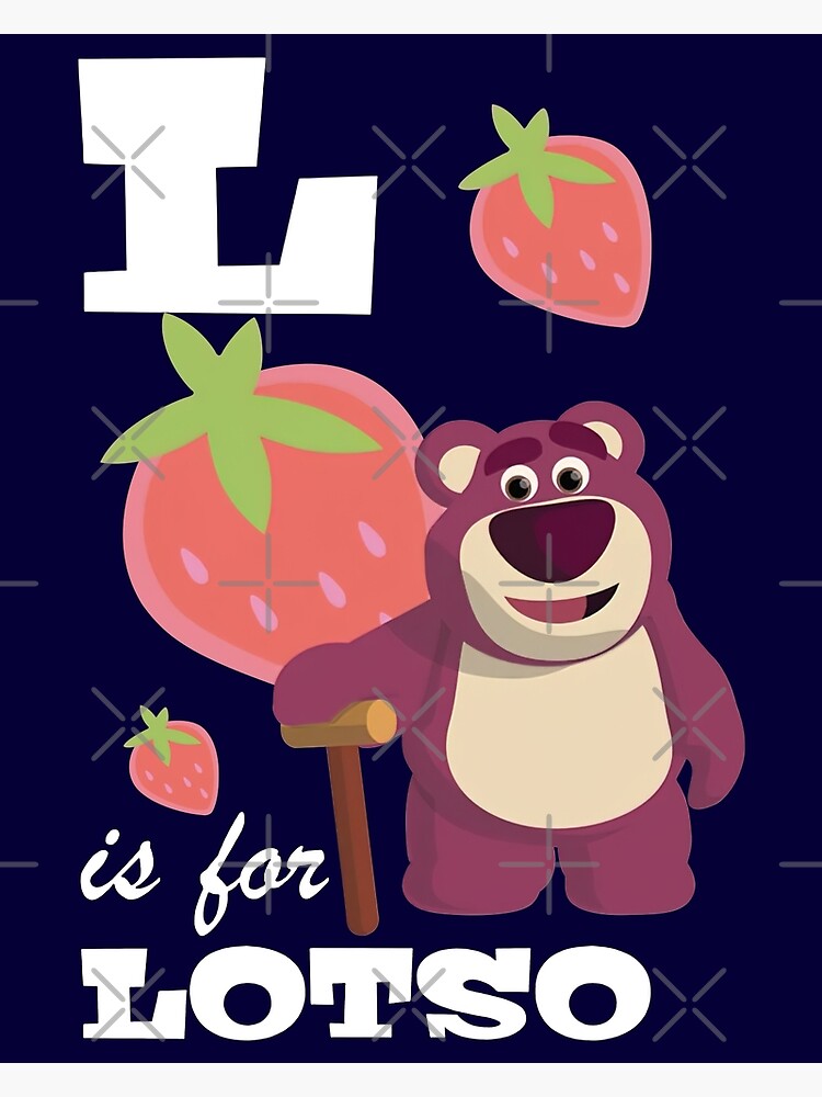 Póster for Sale con la obra «Impresión del alfabeto de la letra L ...