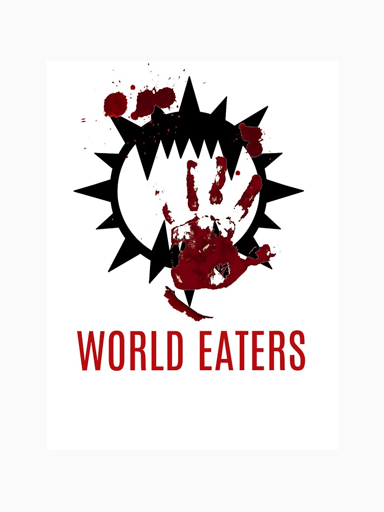 "World Eaters Logo red vintage" T-shirt for Sale by SunilSinghania ...
