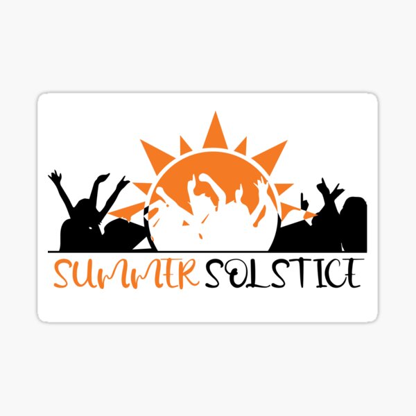 "Summer Solstice" Sticker by GSJGROUP | Redbubble
