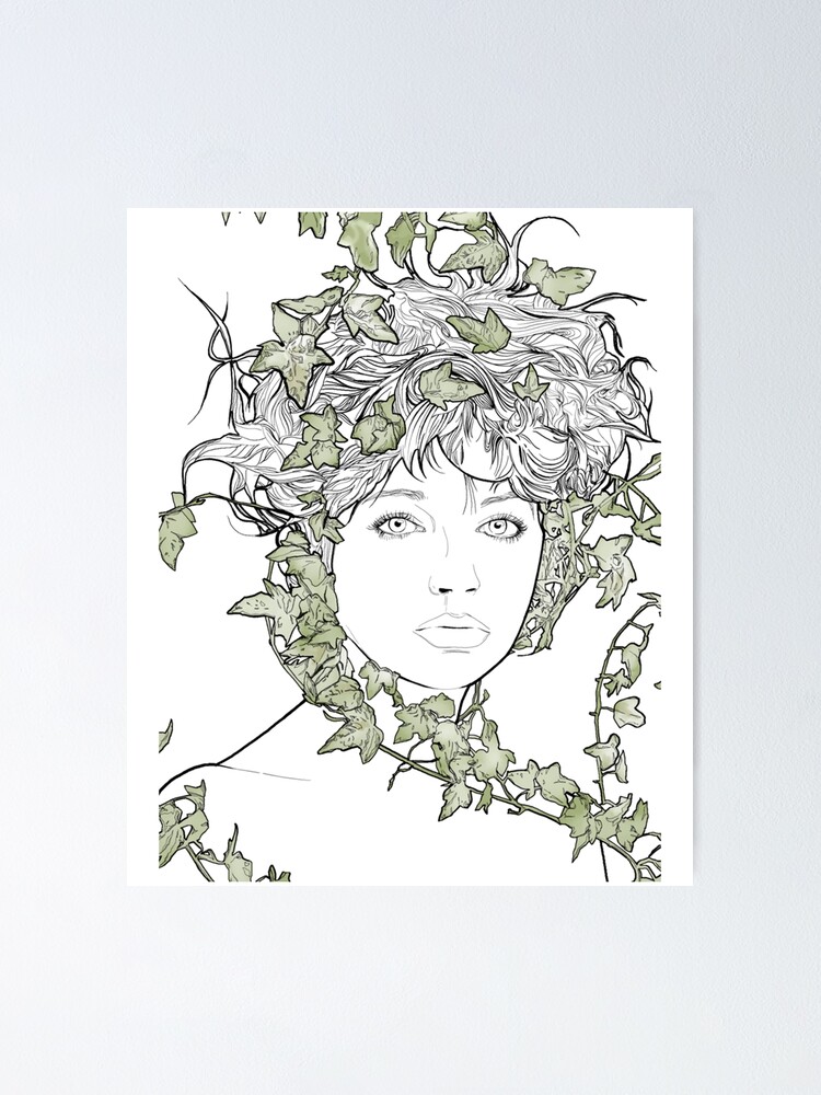 "Kate Bush under the ivy " Poster for Sale by DSByJaniceTee | Redbubble