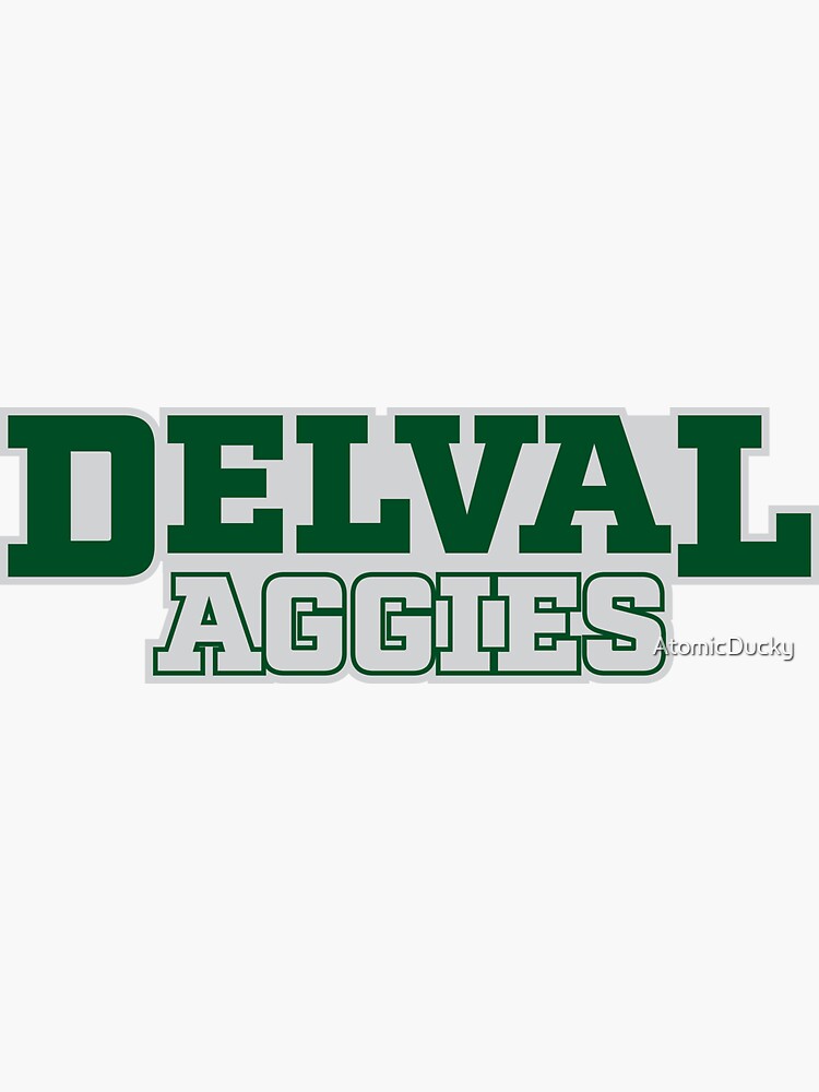 "Delaware Valley University Aggies" Sticker for Sale by AtomicDucky ...