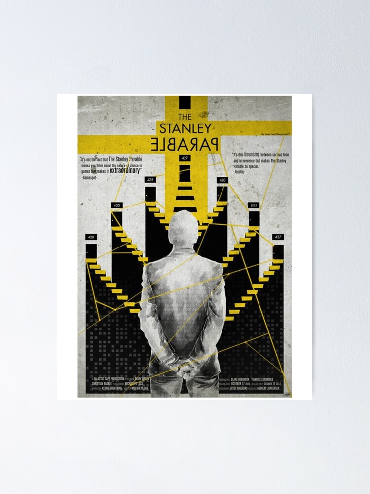 "The Stanley Parable Ultra Deluxe THE END IS NEVER THE END " Poster for ...