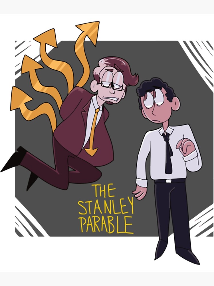 "The Stanley Parable Ultra Deluxe Bucket " Poster for Sale by ...
