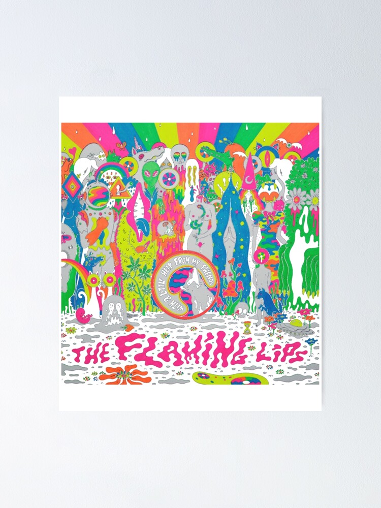 "THE FLAMING LIPS " Poster for Sale by Ohrangutangsto | Redbubble