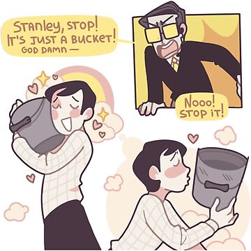 "The Stanley Parable Ultra Deluxe Bucket " Sticker for Sale by ...