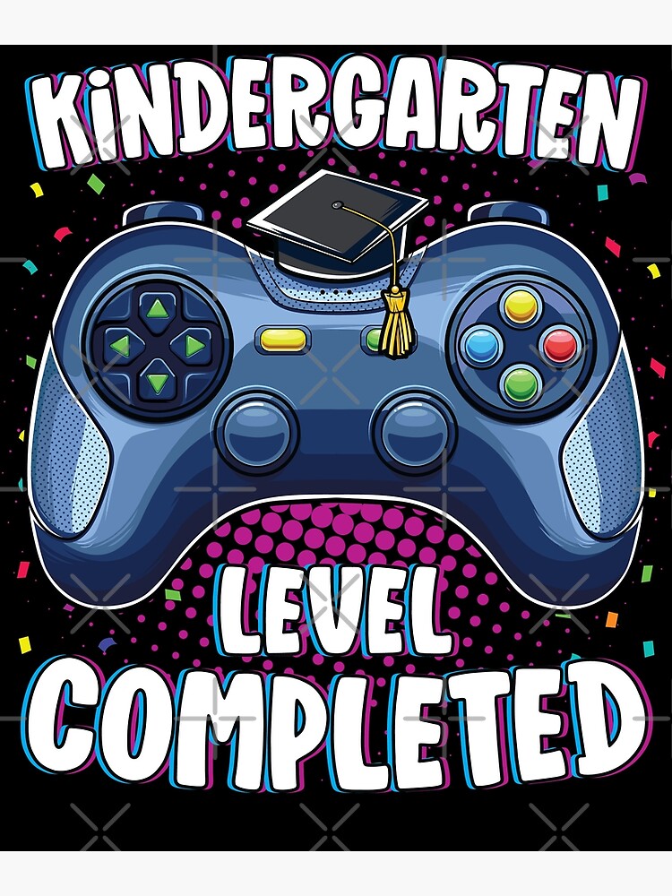 "Kindergarten Graduation Level Completed Gamer Graduation Outfit ...