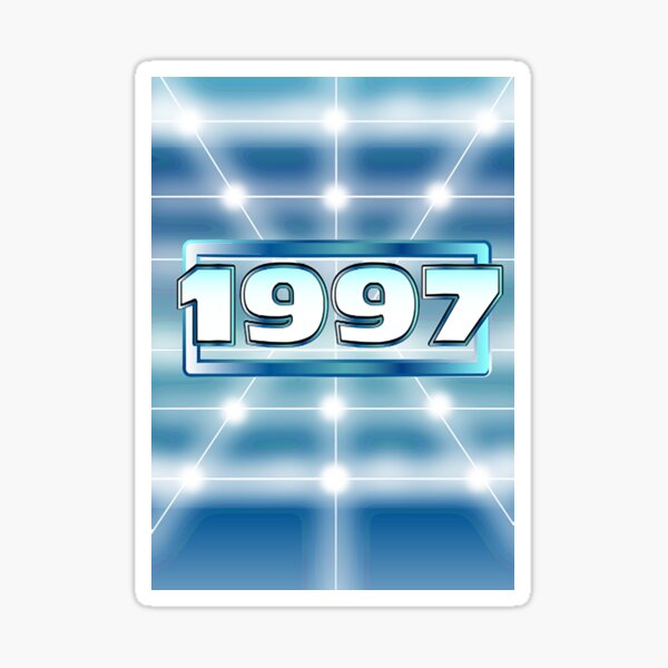 "Electronic 1997 " Sticker for Sale by MelanieYa95962 | Redbubble