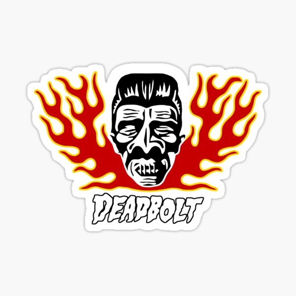 "Deadbolt Gorgeous Trend" Sticker for Sale by LangLangsa | Redbubble