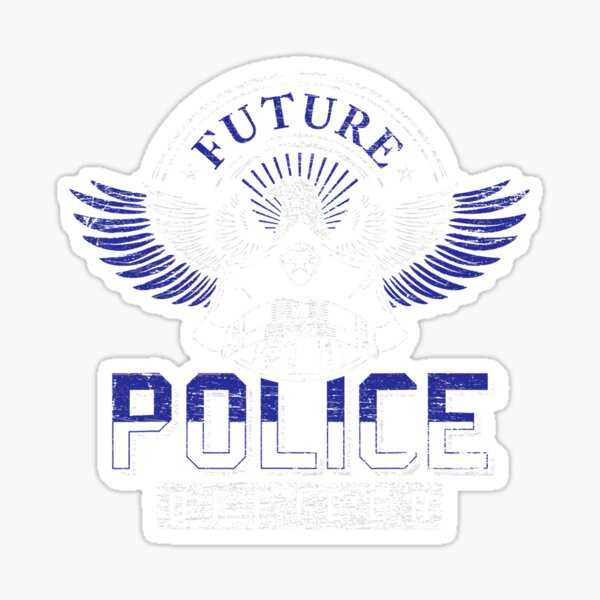 "Future Police Officer Law Enforcement Police " Sticker for Sale by ...