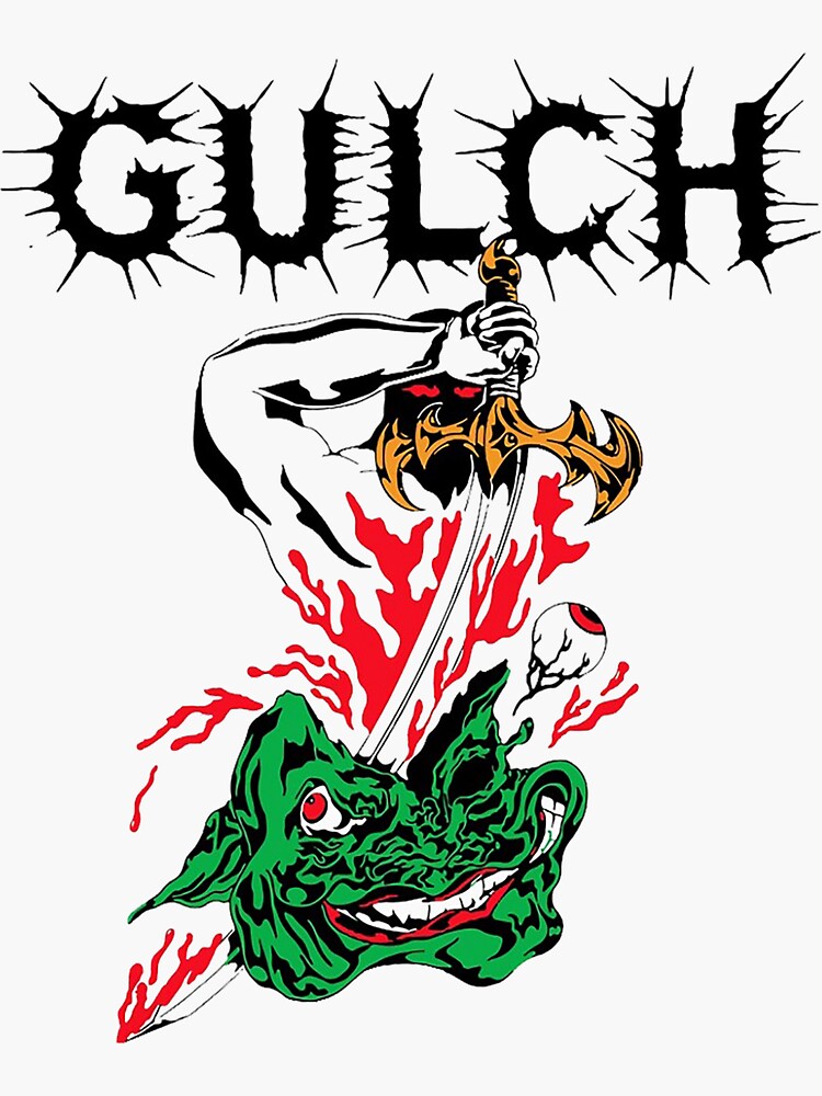 "Best Populer Of Gulch,laptop skin Gulch band" Sticker for Sale by ...