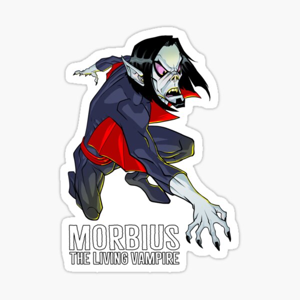 "Morbius the living vampire 2 " Sticker for Sale by MarceaPalladino ...