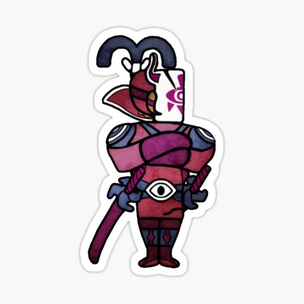 "Stained Glass Ninja Boyfriend" Sticker for Sale by BetrocaJery | Redbubble