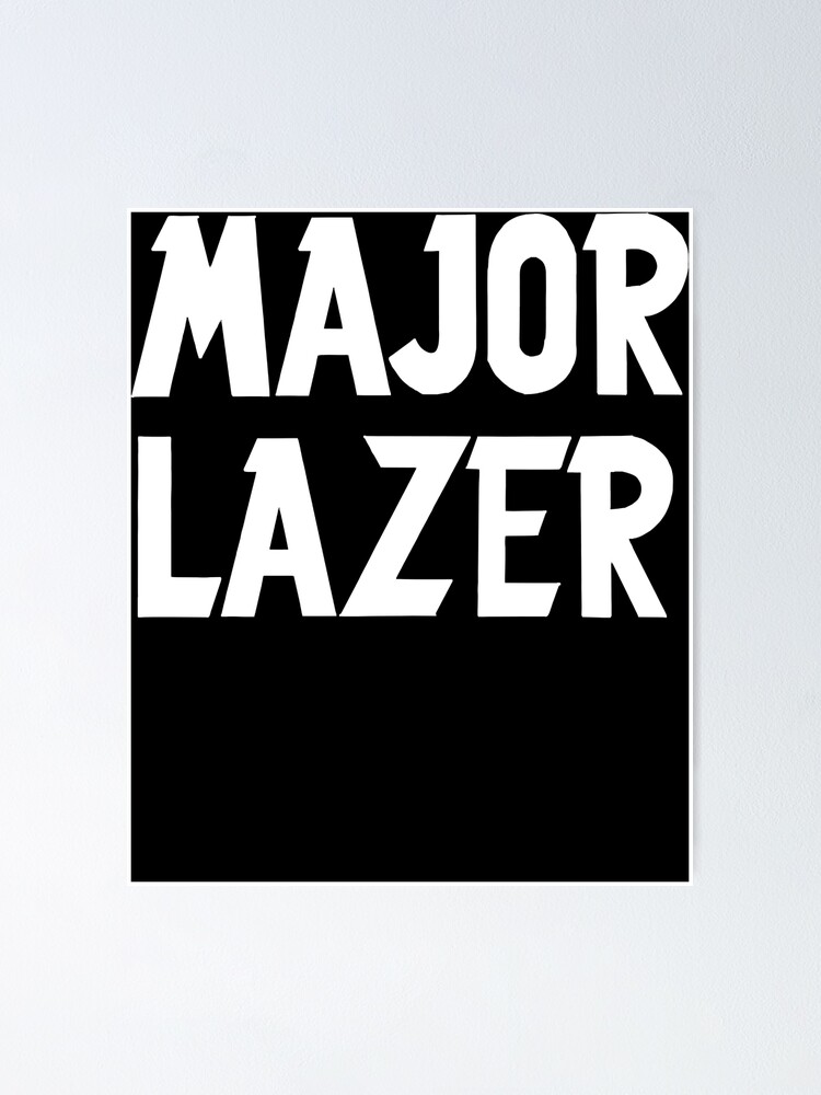 Póster «Mercancía del logotipo de major lazer» de lochlainnpartin ...