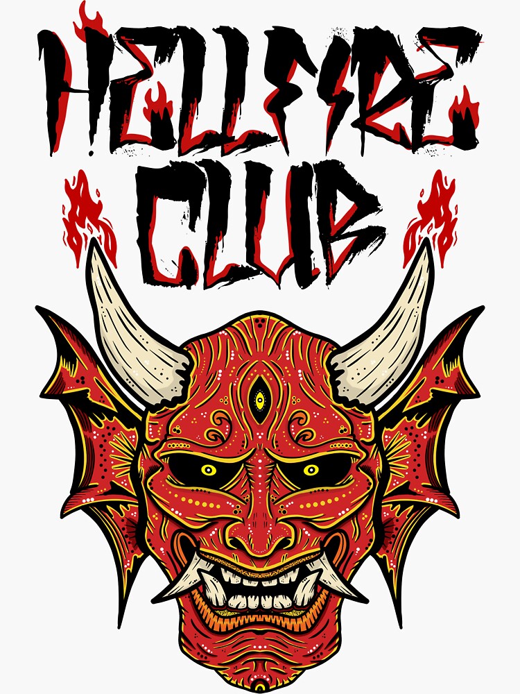 "Hellfire Club" Sticker for Sale by Shmohawk | Redbubble