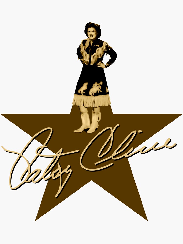 "Patsy Cline - Signature 19" Sticker for Sale by eleteriwm | Redbubble