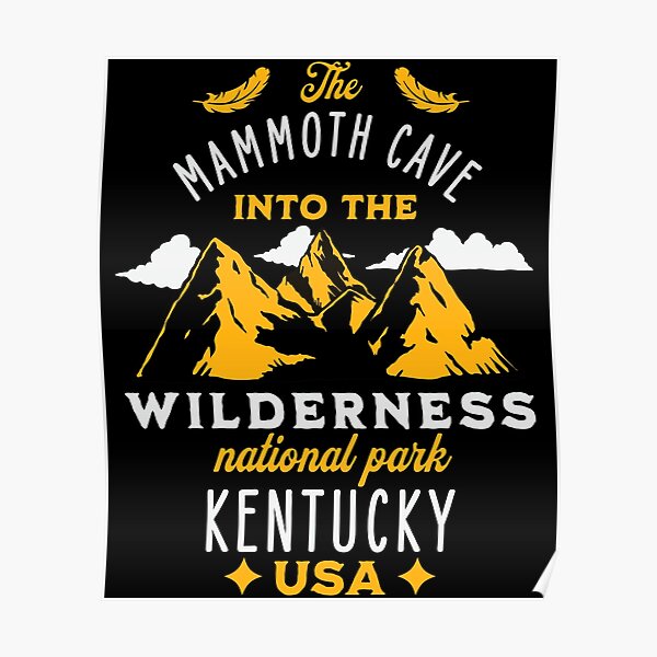 Póster «Parque Nacional Cueva del Mamut» de AlienBeeMyth | Redbubble