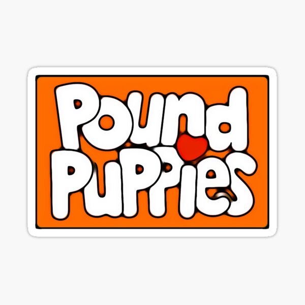"Pound Puppies 80s cartoon classic cute" Sticker for Sale by ...
