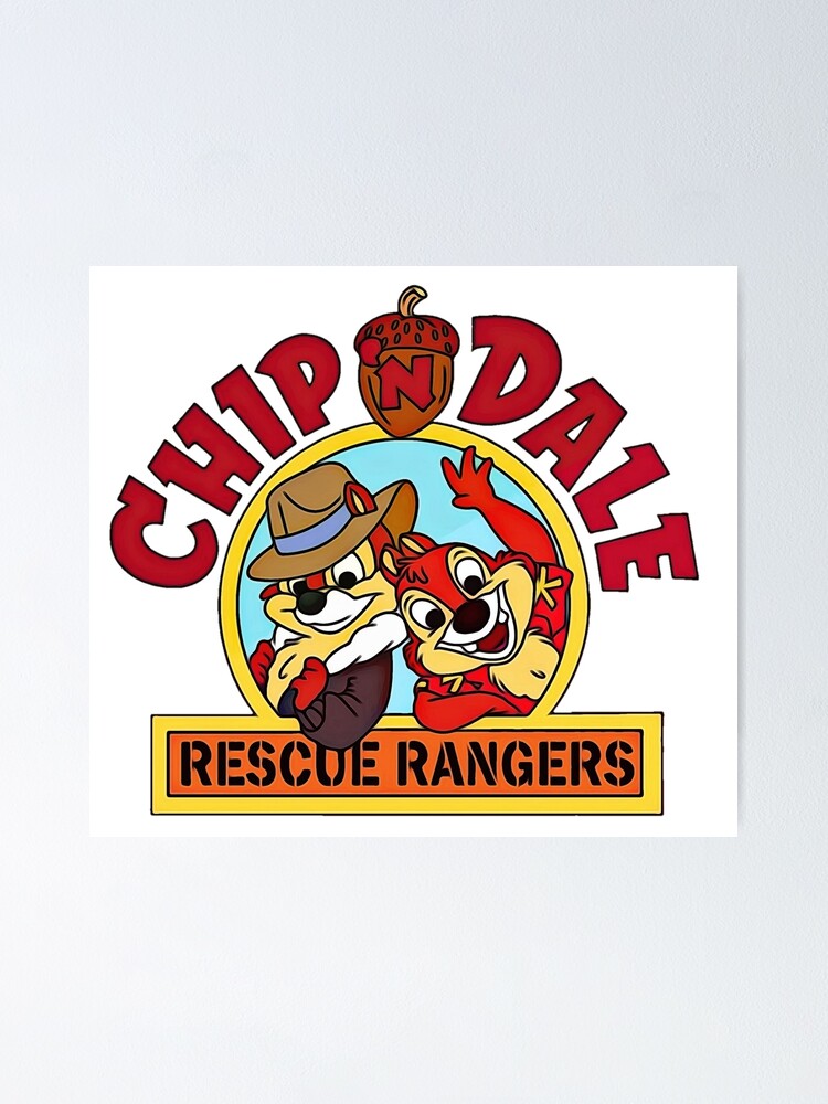 "Chip n Dale Rescue Rangers, classic Cartoon" Poster for Sale by ...