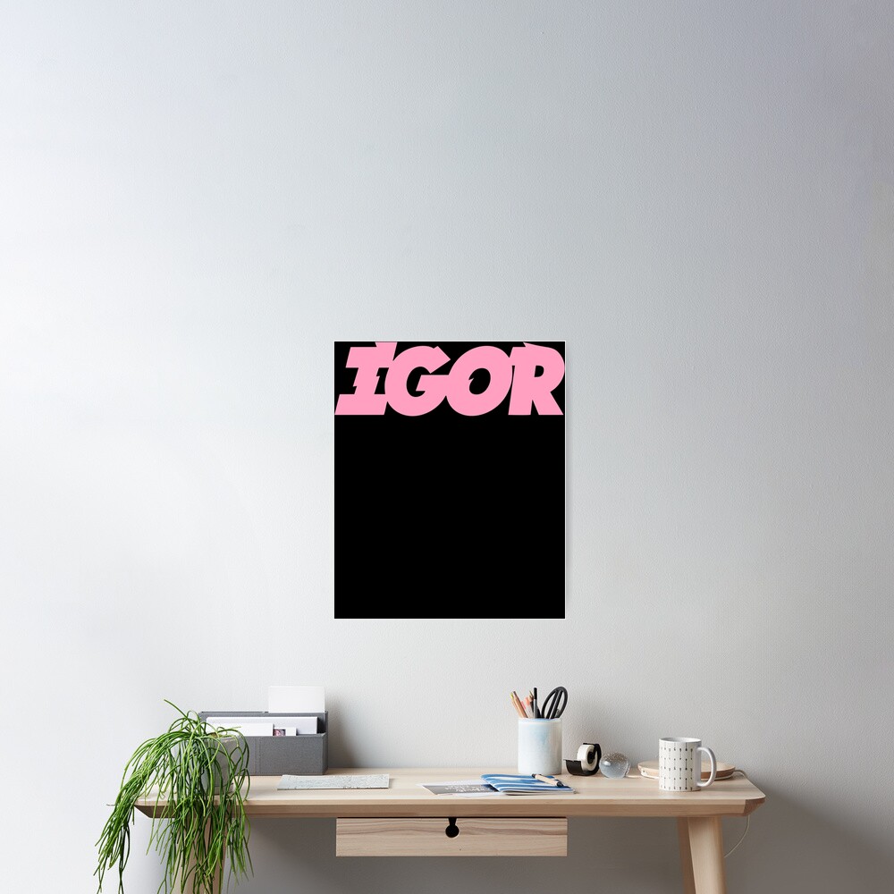 "Tyler the Creator Igor Album Pink Logo " Poster for Sale by ...