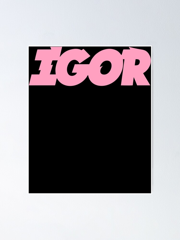 Póster «Tyler the Creator Igor Álbum Logotipo rosa» de rhylandnicolais ...