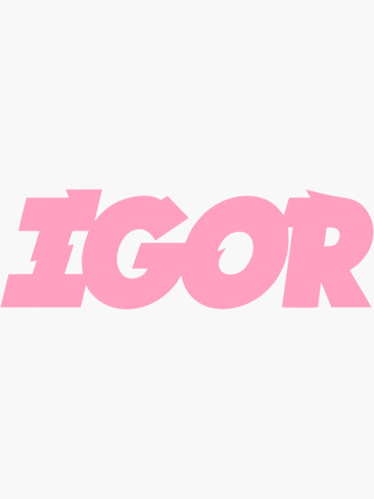 "Tyler the Creator Igor Album Pink Logo " Sticker for Sale by ...