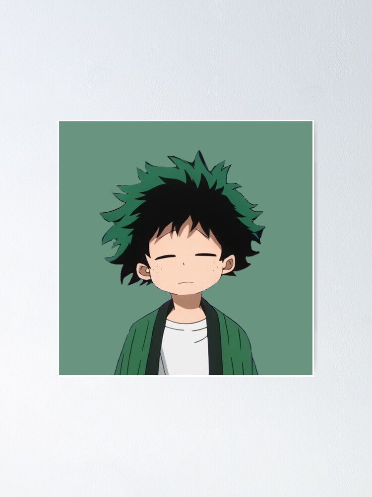 "My Hero Academia Sleepy Izuku" Poster for Sale by fanatic-for-u ...