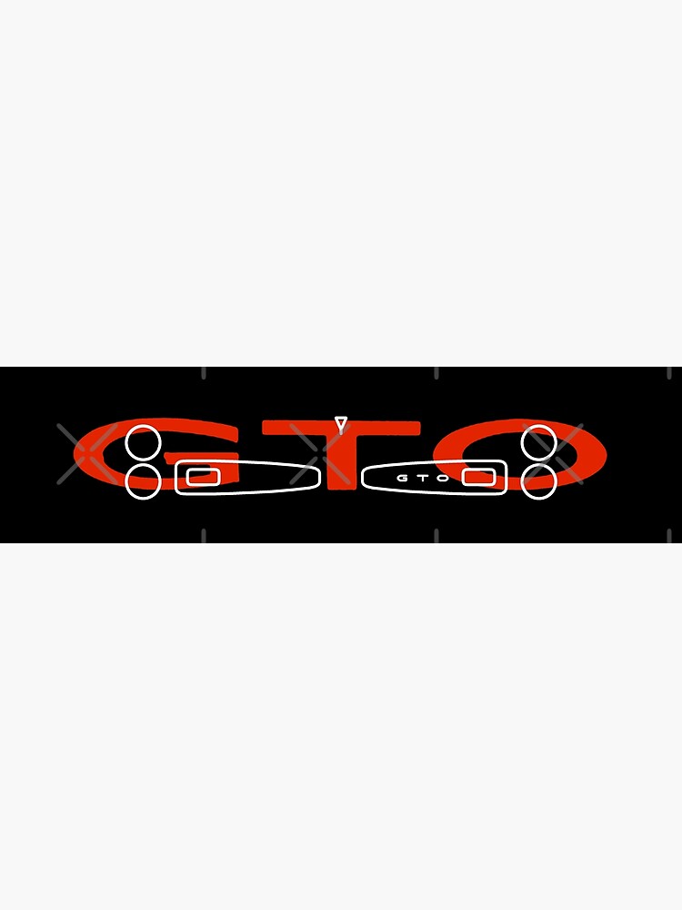 "Pontiac GTO classic 1960s American muscle car grille and emblem ...