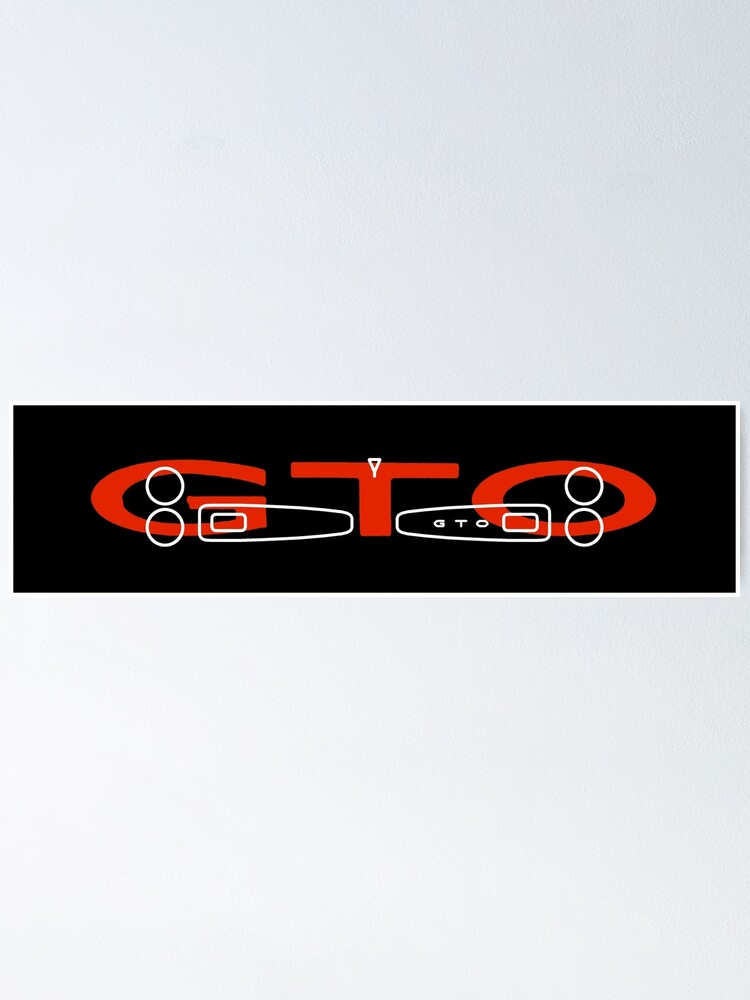 "Pontiac GTO classic 1960s American muscle car grille and emblem ...