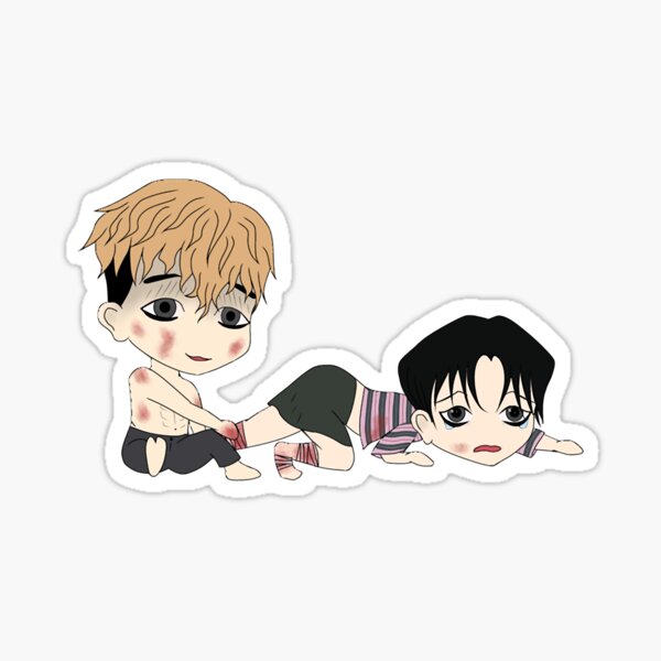 "Most Important Killing Stalking Anime Gifts Music Fan" Sticker for ...