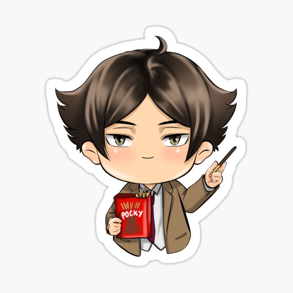 "Suna Rintaro Pocky" Sticker for Sale by DearChaz | Redbubble