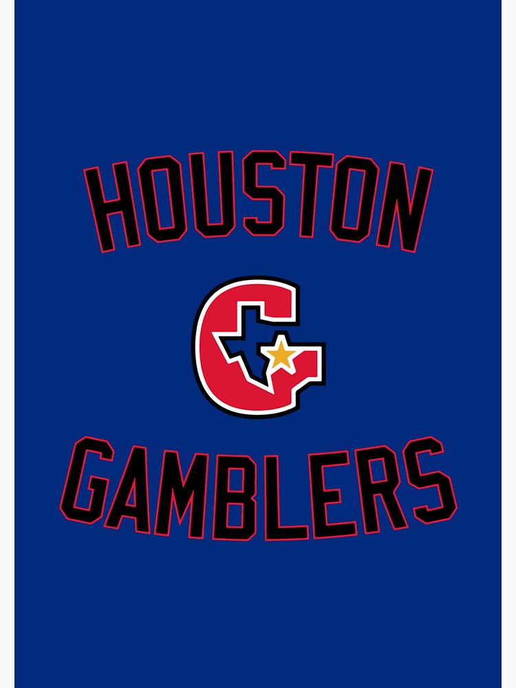 "Usfl Merch Houston Gamblers Logo" Spiral Notebook by FriendlyDesigna ...
