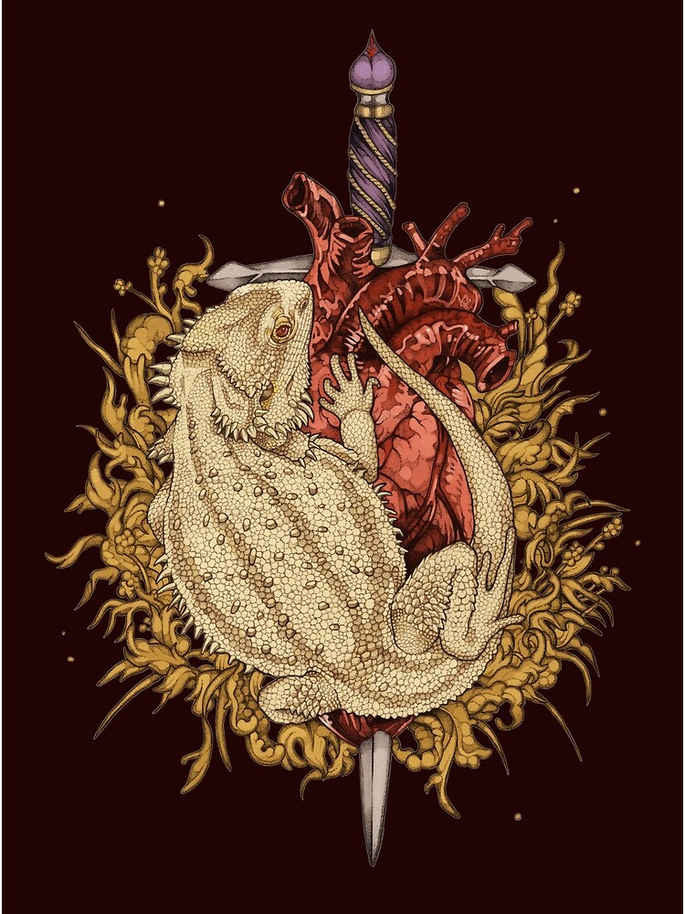 "Gilded Dragon" Poster by Squishysquid | Redbubble
