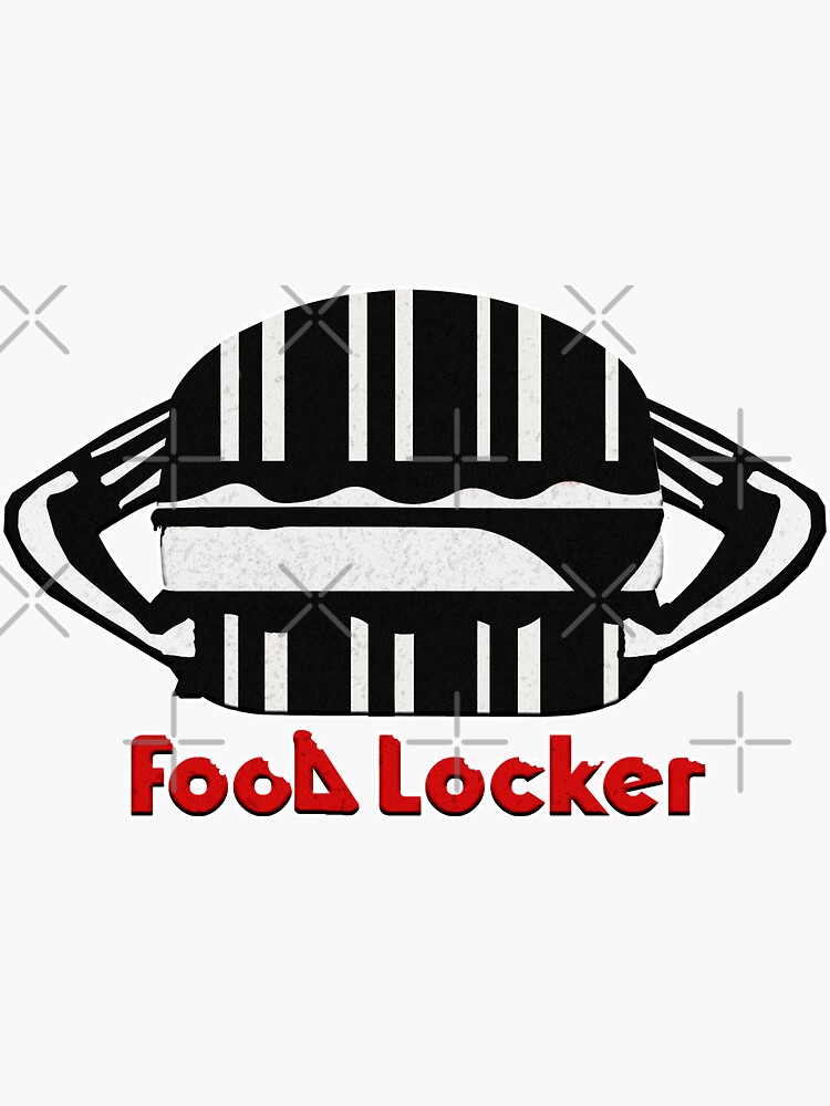 "Logo pop FOOD LOCKER" Sticker for Sale by Nicka5 | Redbubble