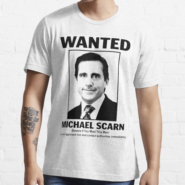 "Michael Scarn Wanted Poster - Threat Level Midnight - The Office" T ...